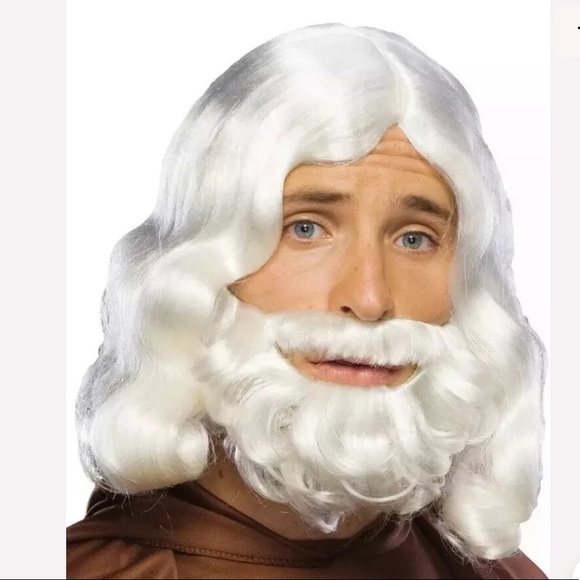 Rubie's | Other | Rubies Biblical Beard Wig Adult Costume White | Poshmark